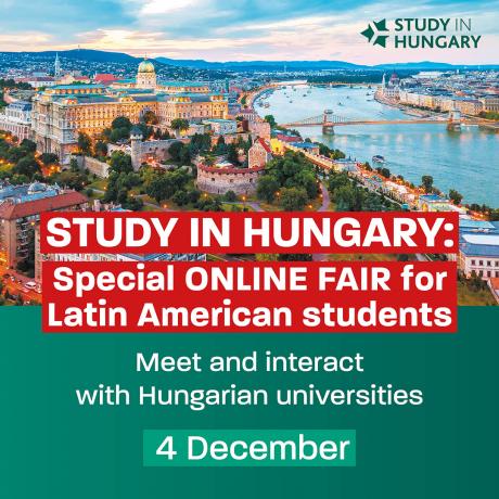 Explore Study Opportunities in Hungary — Online Fair for Latin American ...